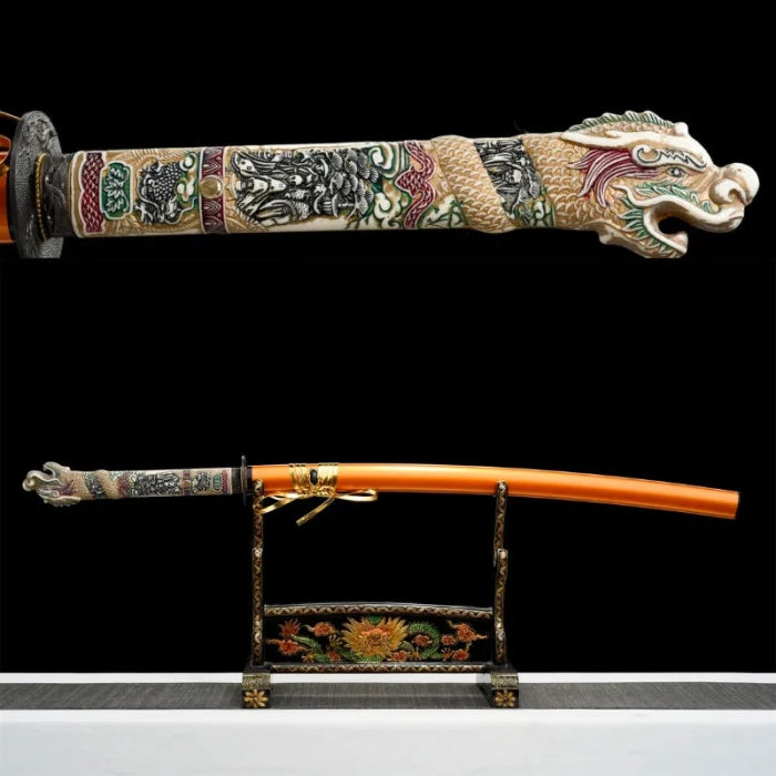 Katana with dragon handle | Katana