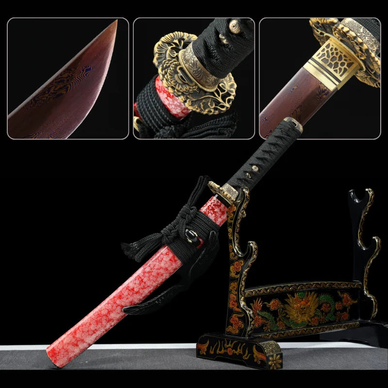 Red Tanto Blade | Katana