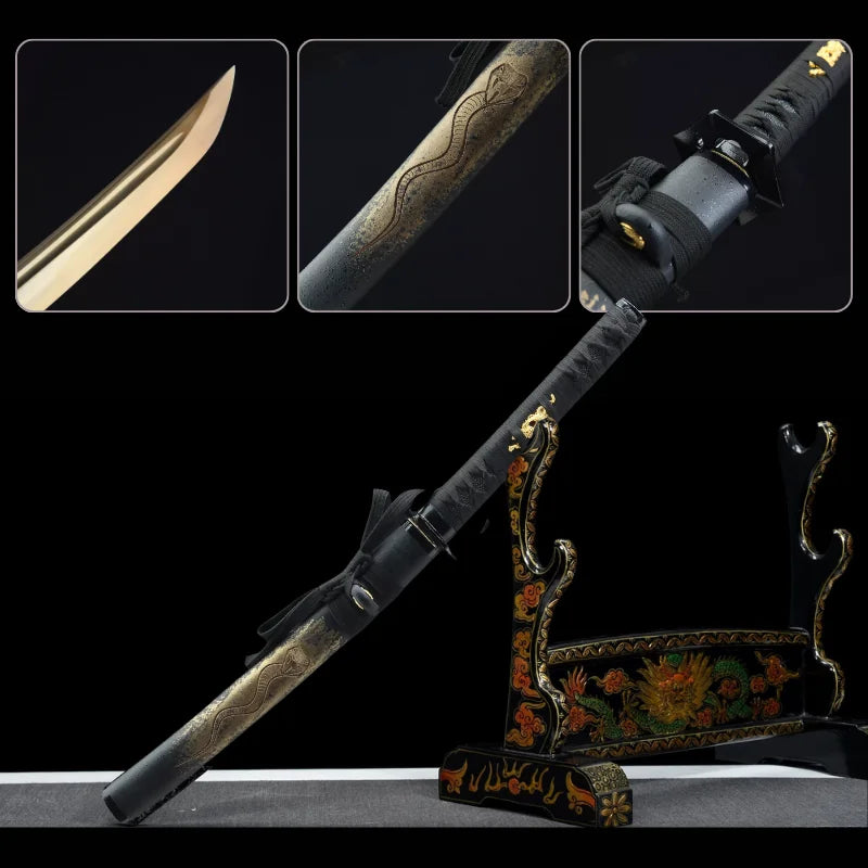 Tanto Black and Gold | Katana